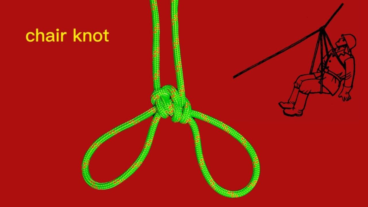 NÚT (GÚT) CỨU HOẢ/GHẾ CỨU HOẢ (FIREMAN'S CHAIR KNOT) - Thiếu Nhi Thánh ...
